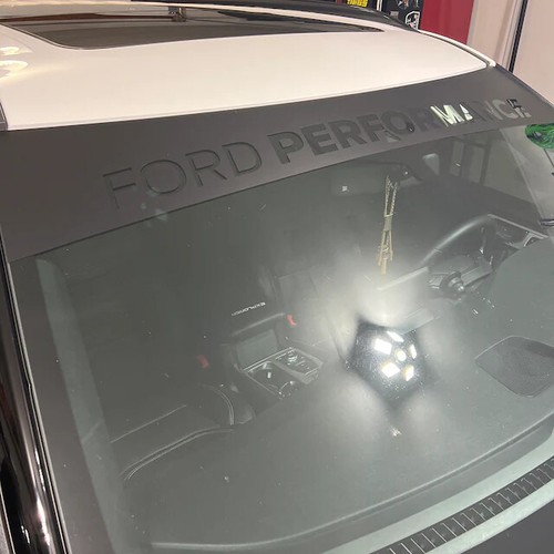 Ford Performance Sun Strip Banner ford st rs mustang Truck universal ...