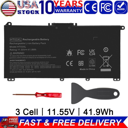 HT03XL Battery for HP Pavilion 14-CE 14-CF 15-CS 15-DA HSTNN-DB8R ...