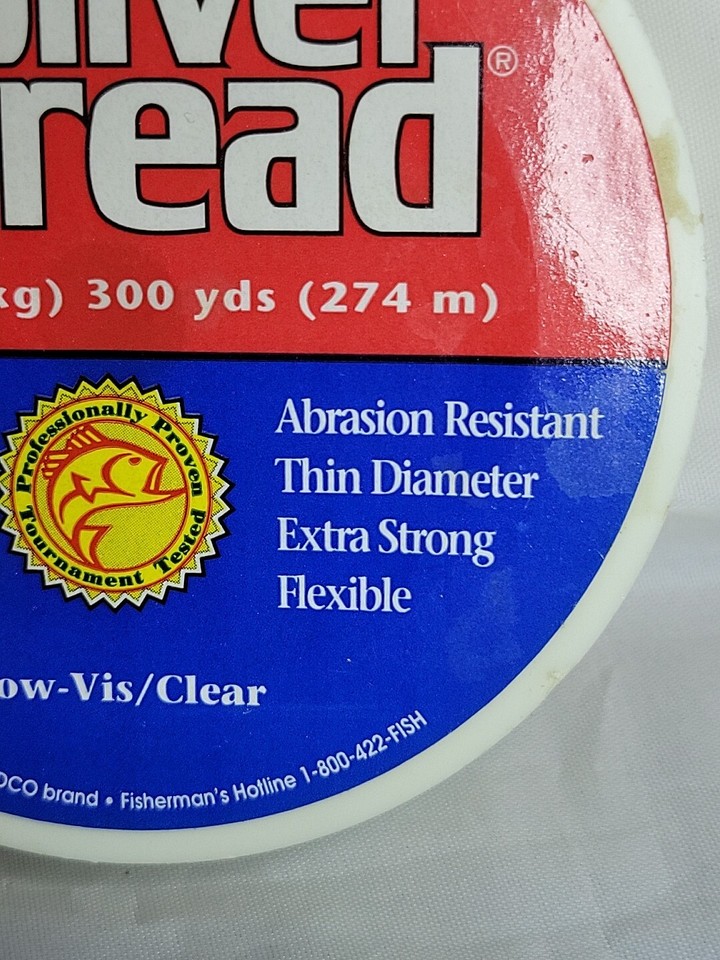 SUPER SILVER THREAD BULK COPOLYMER LINE 300YD CLEAR 10LB | eBay