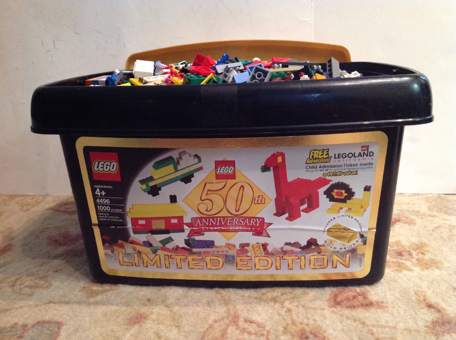 Lego 4496 50th Anniversary Tub- Almost 10lbs.! 5702014366299 | eBay