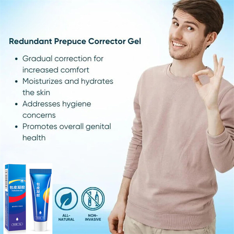 3x Prepuce Corrector Gel, Professional Redundant Prepuce Corrector Gel ...