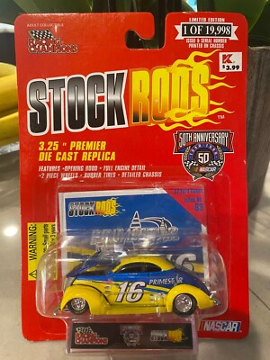 Racing Champions 1/64 Stock Rods #83, Ted Musgrave #16 Primestar '37 ...