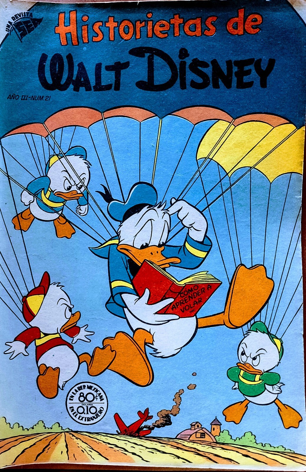 Historieta de Walt Disney 21, comic novaro | eBay