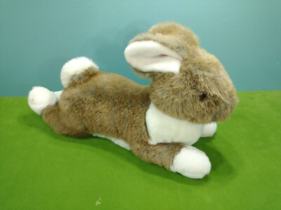 16" VINTAGE 1985 APPLAUSE EDISON BROWN BUNNY RABBIT STUFFED ANIMAL ...
