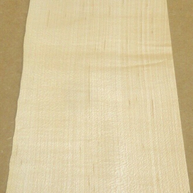 Maple Quarter Cut wood veneer 4.5" x 40" raw with no backing 1/42 ...