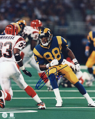 Eddie Kennison autographed 8x10 St. Louis Rams Free Shipping #S2214 | eBay
