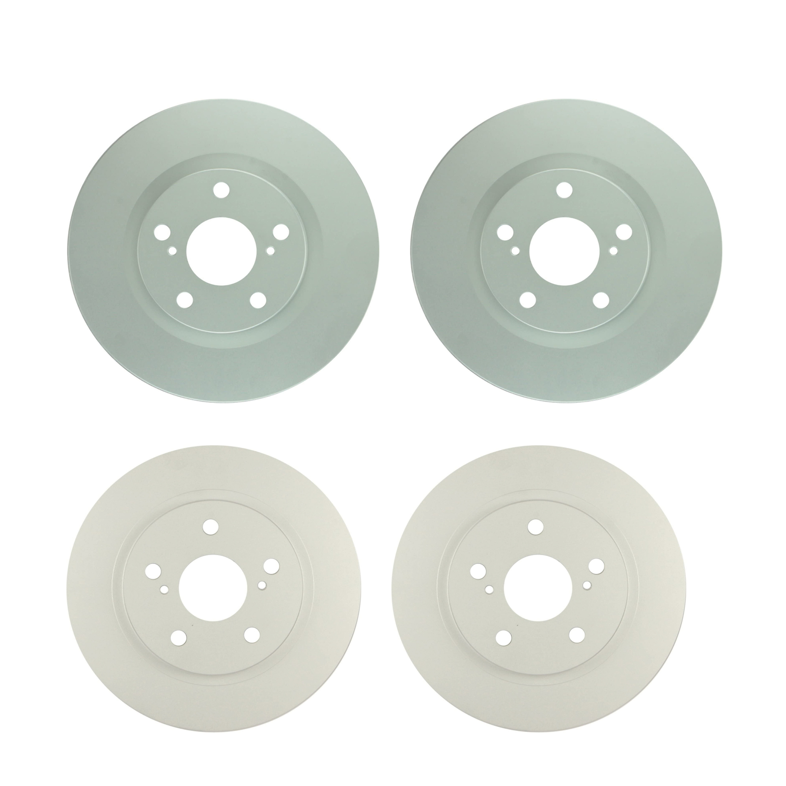 Bosch QuietCast Front 296mm & Rear 279mm Disc Brake Rotors Kit For ...