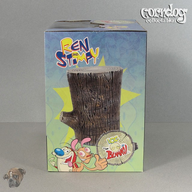 Ren and Stimpy Mega Log Blammo Palisades RARE Spumco Nickelodeon 3 Day ...