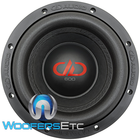 DD AUDIO 608F-D4 8" 3000W DUAL 4-OHM SUPER TUNED SUBWOOFER BASS SPEAKER ...