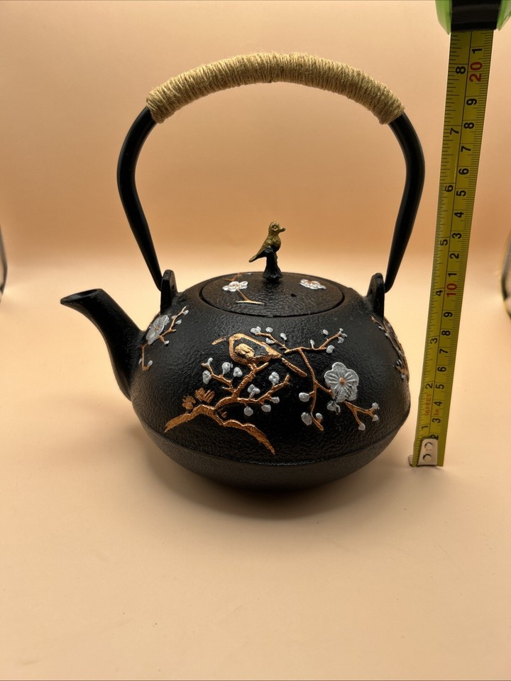 Cast Iron Japanese Style Tea Pot Called A Tetsubin | eBay