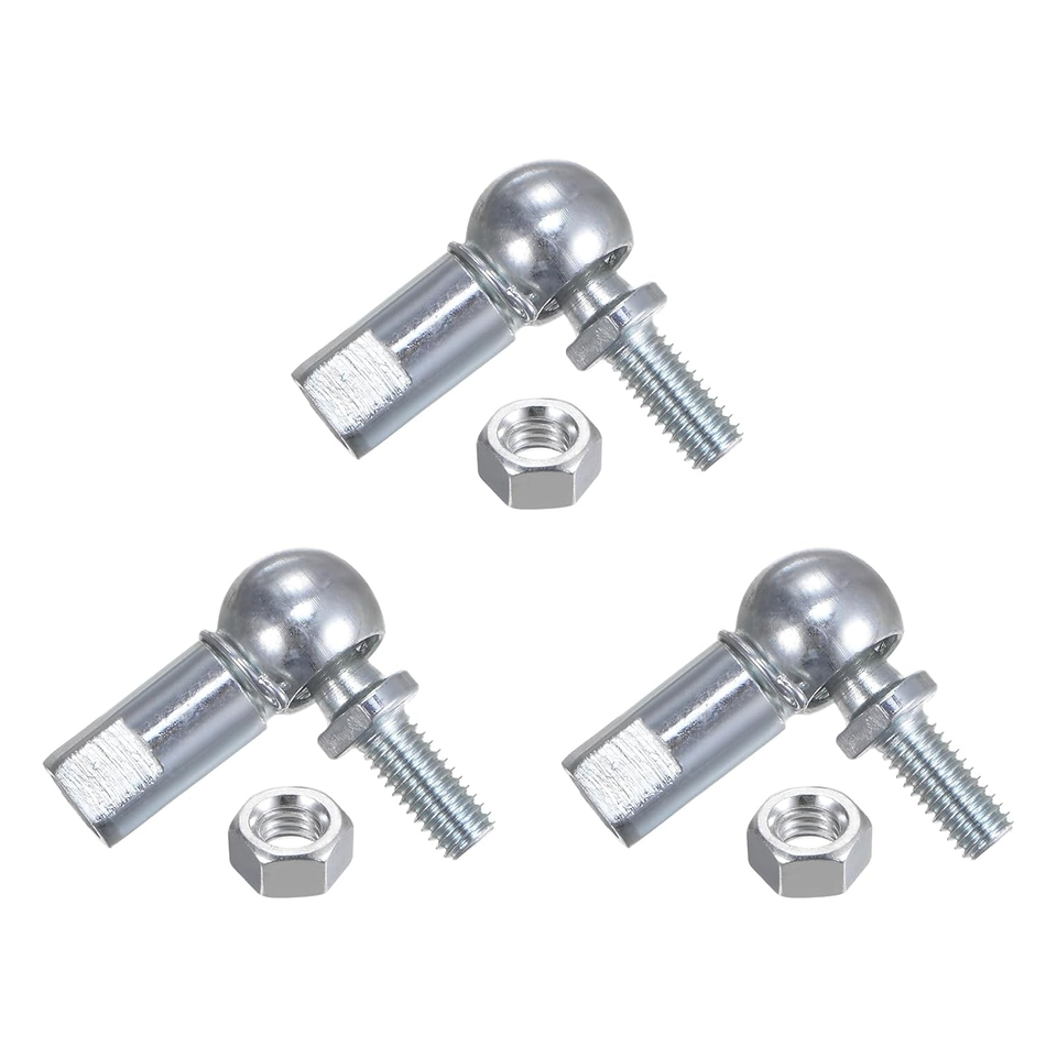 3 Pcs CS10 Angle Ball Joint - [M6 Right Hand Thread] A3 Steel Ball ...