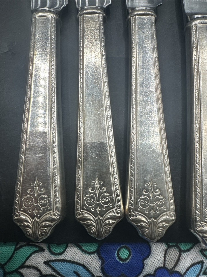 55 Pc Set Wm Rogers ASHLAND Silverplate Flatware | eBay