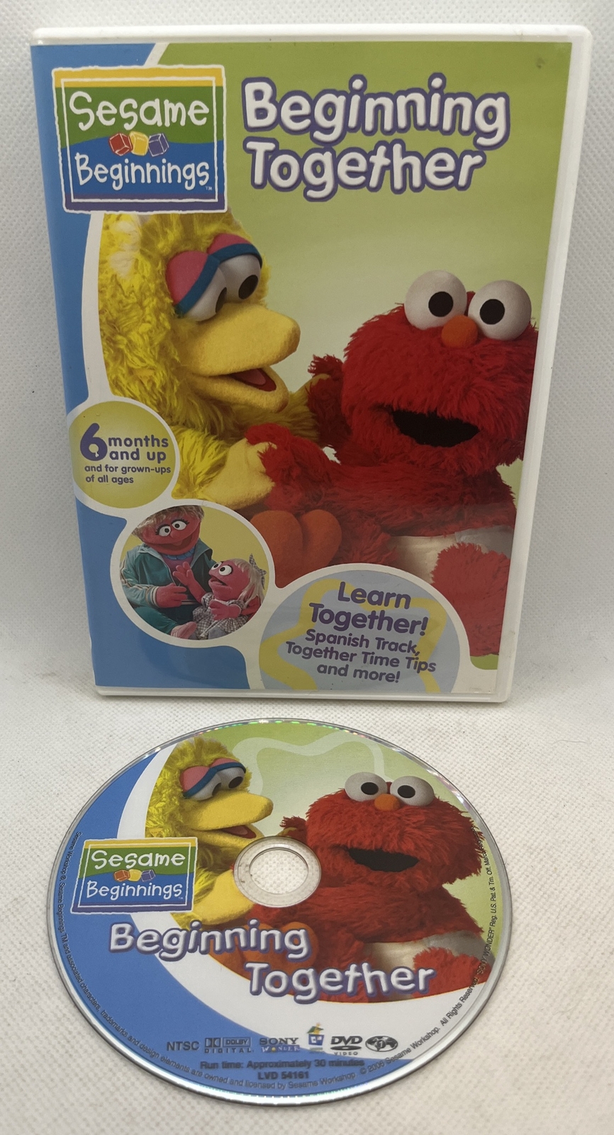 📦 Sesame Beginnings - Beginning Together (DVD, 2006, 6 Months & Up ...