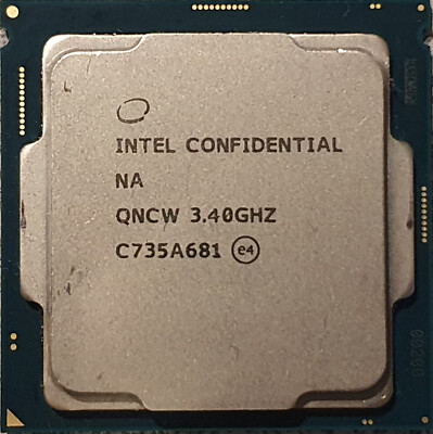 Intel Xeon E-2146G ES CPU 4.3GHz Hexa Core Processor QNCW 80W LGA1151 ...