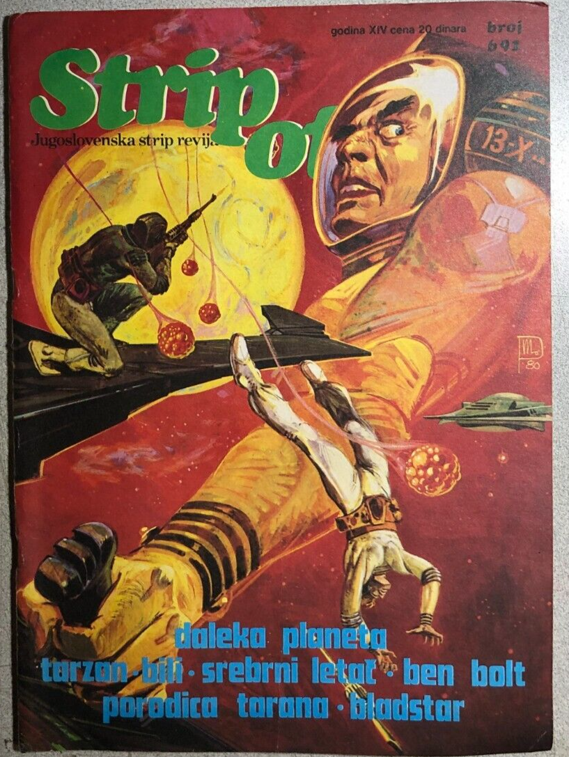 STRIPOTEKA #691 Croatian comic magazine (1982) Silver Surfer Tarzan Corben FINE- | eBay