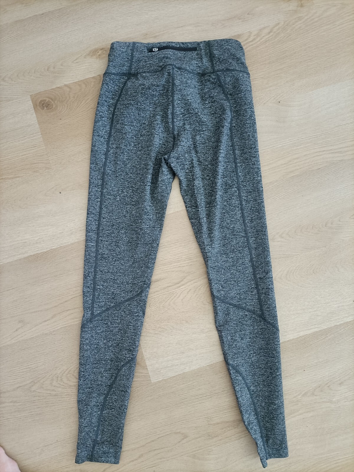 Crane Performance charcoal grey marle ankle full length tights - size S ...