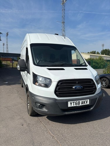 2018 68 Ford Transit service van tyre fitting 136k 12m MOT 150psi PTO ...
