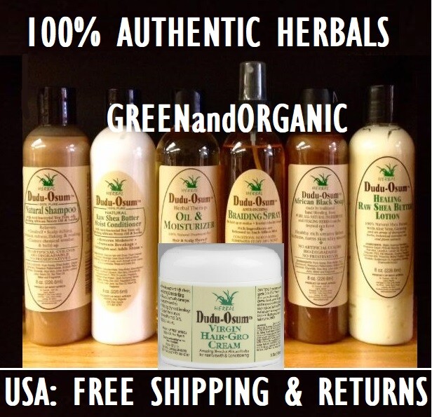 Dudu Osum Hair/Skin/Body Care Braiding Spray/Cream/Shampoo/Conditioner ...