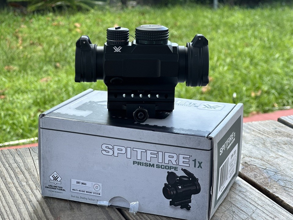 Vortex SPR-1301 Optics Spitfire Prism Sight 32mm 1x DRT Reticle Matte ...