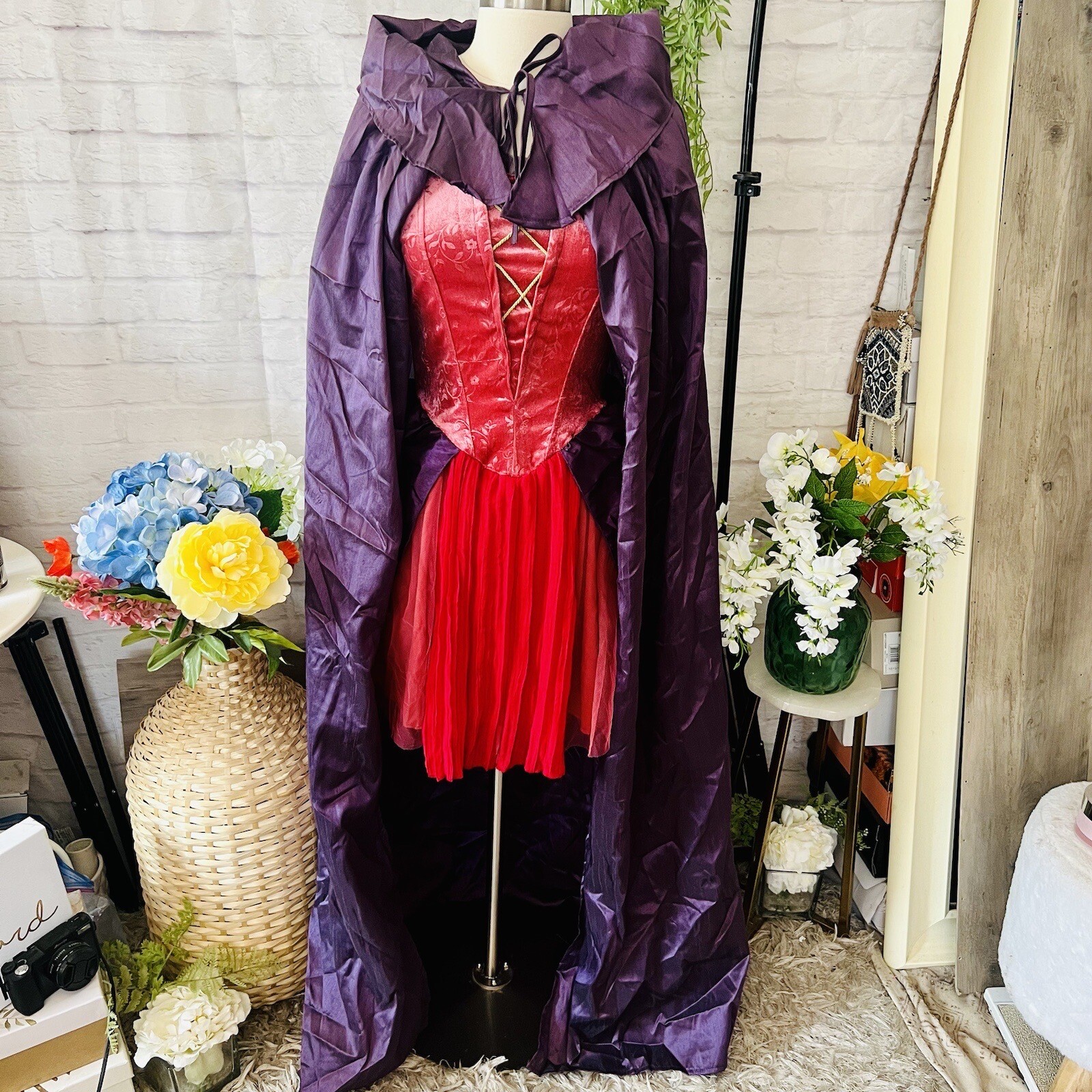 Hocus Pocus Sarah Sanderson Dress & Cape - Gem