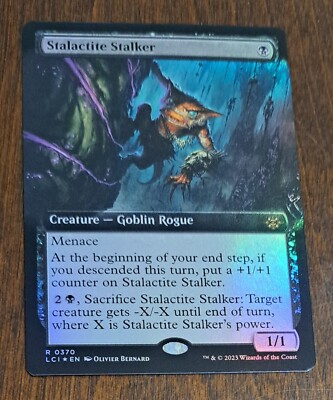 MTG Stalactite Stalker Extended Foil - LCI - 0370 Rare Goblin Rogue | eBay