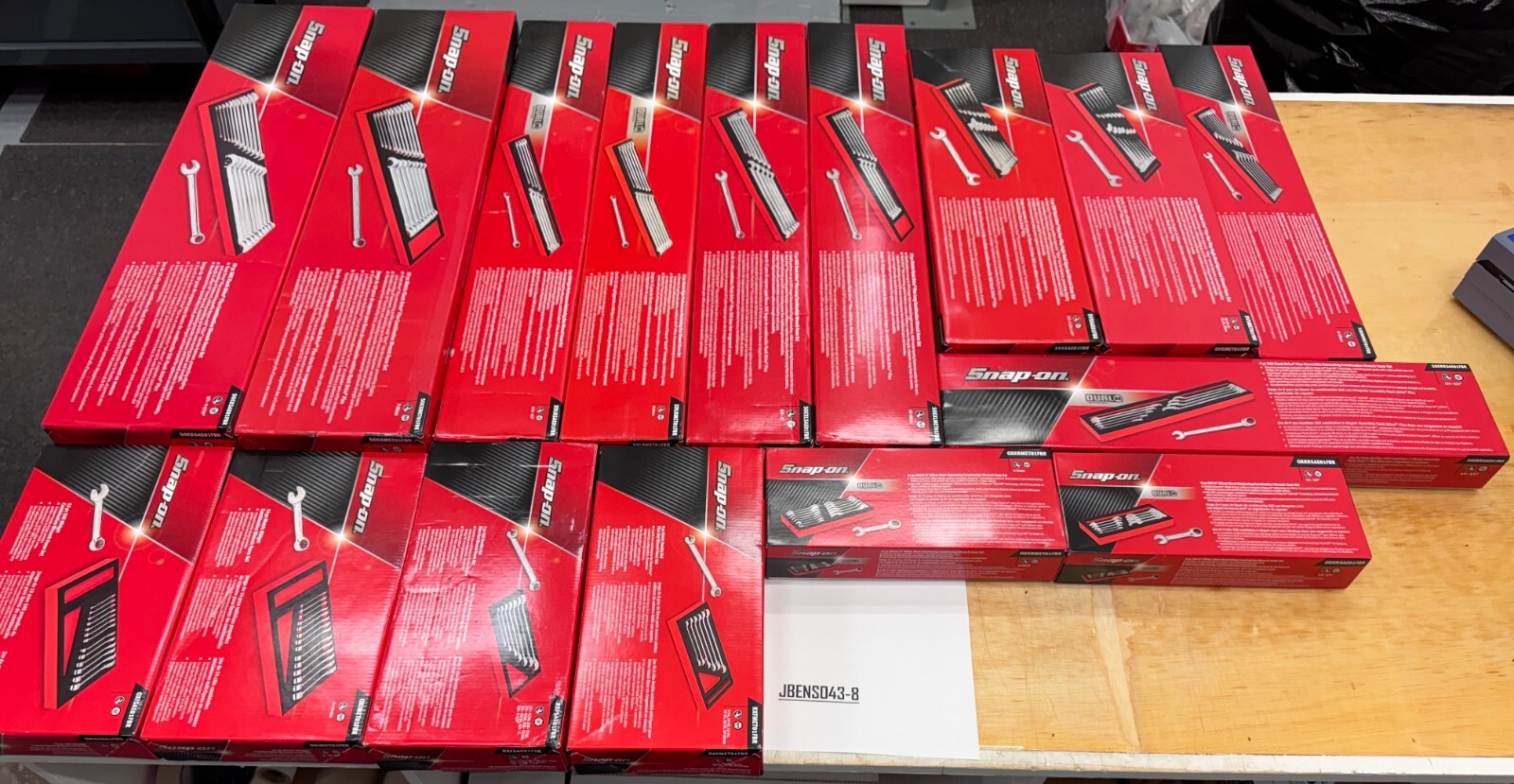 Snap-on Tools NEW 193pc Complete Cloud 9 Wrench Foam Drawer Master Set ...