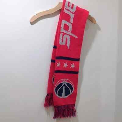 Washington Wizards Reversible Basketball Acrylic Fringe Winter Scarf ...