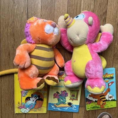 1984 Hasbro Softies WUZZLES Rhinokey Bumblelion Rhino Monkey The ...