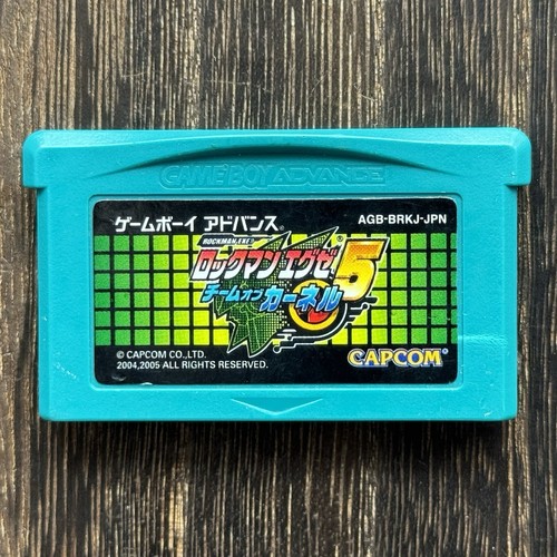 Nintendo Game Boy Advance GBA Mega Man Battle Network 5 Rockman EXE ...