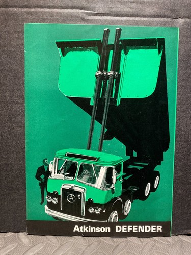 ORIGINAL CAR DEALERSHIP VINTAGE BROCHURE ATKINSON DEFENDER HEAVY DUTY ...