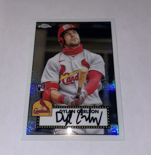 2021 Topps Dylan Carlson TC52-33 Chrome Cardinals Rays RC | eBay