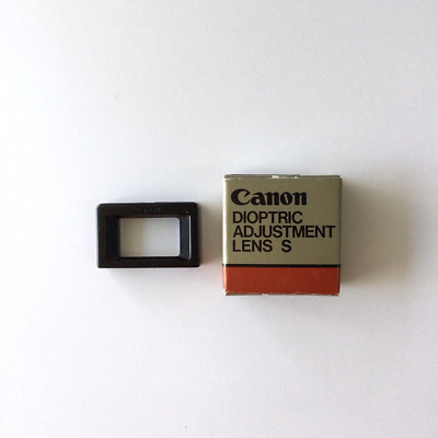 Canon -3.0 Dioptric Adjustment Lens S correctly diopter for AE-1 A1 ...