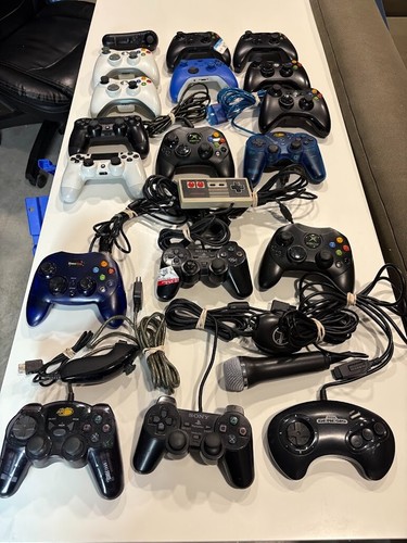 Untested / For Parts - Gaming Controller Lot Xbox, Playstation ...