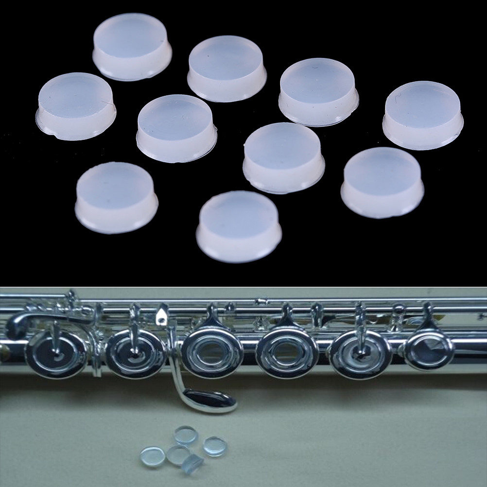10Flute Key Plugs Soft Rubber Open Hole Piccolo Plug Cover Flutes ...
