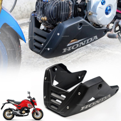 2016-2020 Honda Grom 125 Black Belly Pan Under Crank Fairing Guard ...