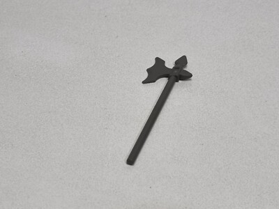 Lego Piece 6123 Halberd Axe Hand Grey Warrior Medieval Knight | eBay