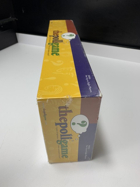 The Poll GAME a GAME of Opinions Where Your Opinion Counts 2000 for ...