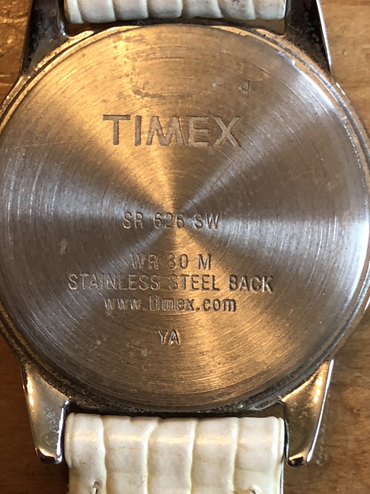 Carriage by Timex SR626SW Green Ridged Leather Band Silver Tone Watch ...