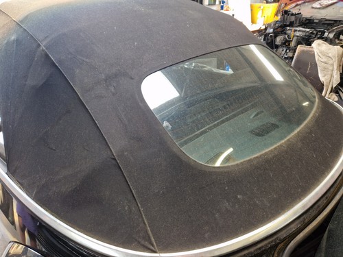 VW BEETLE CONVERTIBLE ROOF WITH FRAME BLACK SPARES/REPAIRS | eBay UK