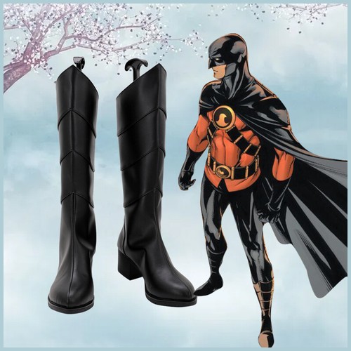 Tim Drake Red Robin Batman Cosplay Costumes Costume Chaussures Shoes ...