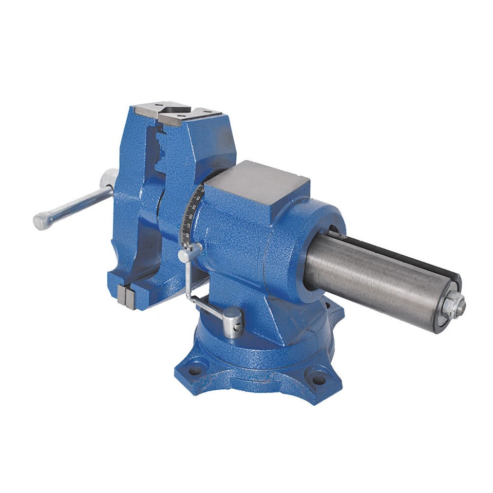 5" Heavy Duty Swivel Multi-Purpose Rotating Bench Vise 360 Degrees ...