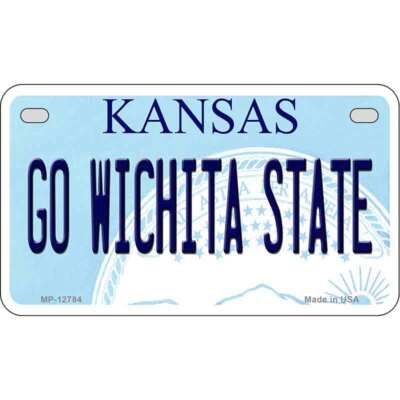Go Wichita State Novelty Metal Motorcycle Plate MP-12784 | eBay