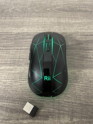 Rii RM200 5-Button Adjustable DPI Rechargeable 2.4Ghz Wireless Optical ...