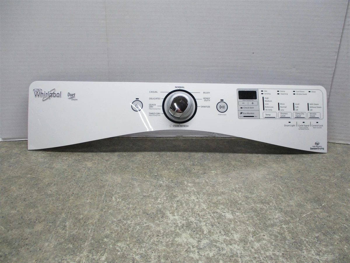 Whirlpool Duet Dryer Check Vent Light On | Shelly Lighting