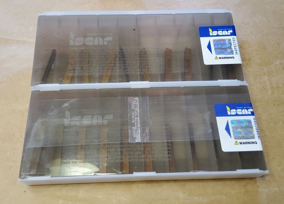 ISCAR DGTR 19B-2XL-D60 3/4" SHANK CUT-OFF HOLDER W/20 NEW INSERTS ...