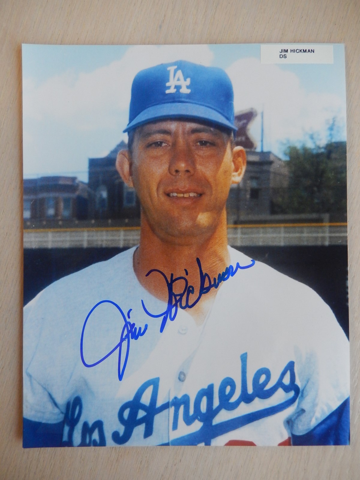 Jim Hickman Autographed 8" X 10" Photograph | eBay