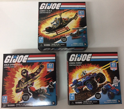 Forever Clever GI Joe Building Block Set Sanke Eyes Cobra Commander ...