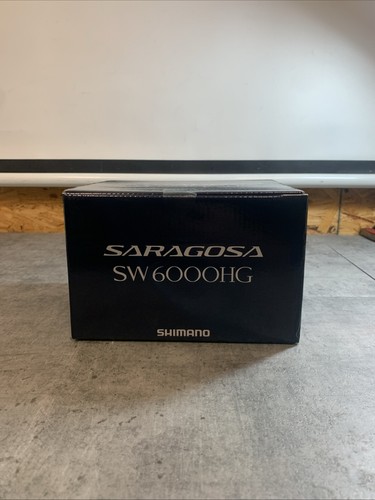 Shimano Saragosa SW 6000HG Spinning Reel, 5.7:1, SRG6000SWAHG, 6000 ...