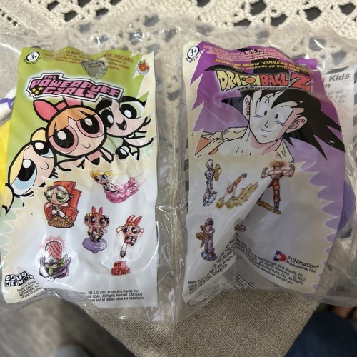 Dragon ball Z Powerpuff girls Burger King Kids Happy Toy Cartoon ...