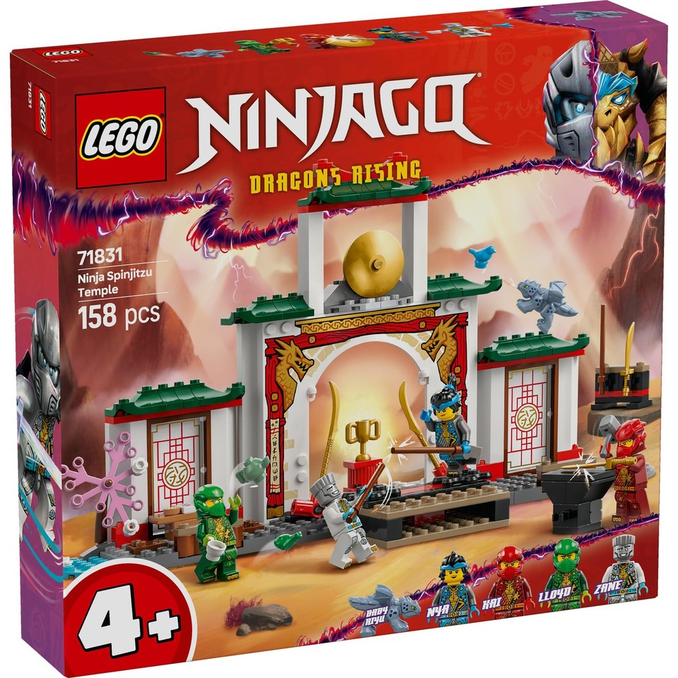 Lego Ninjago Spinjitzu Dojo Toy, Birthday Gift, Educational Building ...